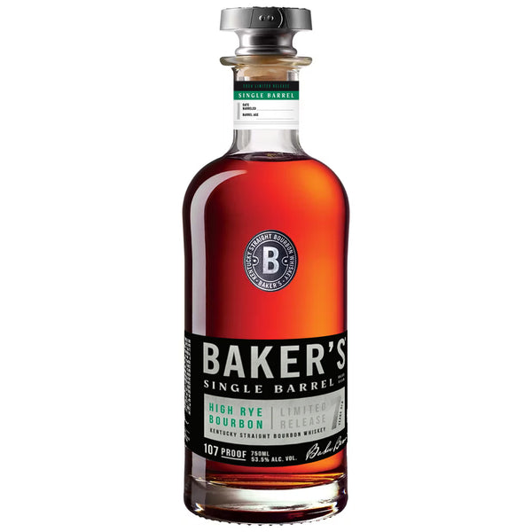 Baker's Single Barrel 7yr High Rye Bourbon – InternetWines.com