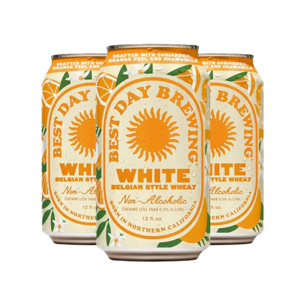 Best Day Brewing Non-Alcoholic White Belgian Wheat 6pk/12oz Cans ...