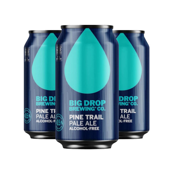 Big Drop Pine Trail Pale Ale NA Beer 6pk/12oz Cans – InternetWines.com