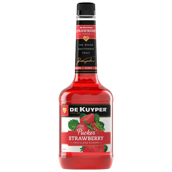 DeKuyper Pucker Strawberry Schnapps – InternetWines.com