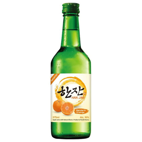 Han Jan Mandarin Orange Soju 375ml – InternetWines.com