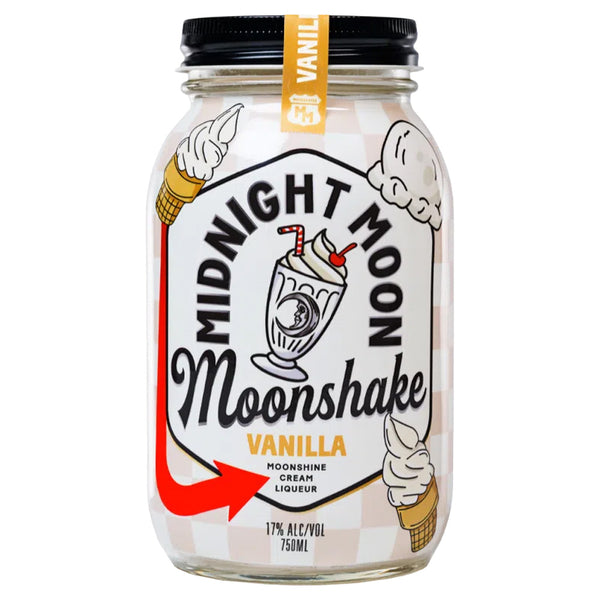 Midnight Moon Vanilla Moonshake Cream Liqueur – InternetWines.com
