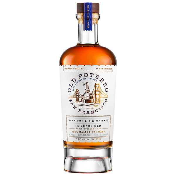 Old Potrero Single Malt Straight Rye Whiskey – InternetWines.com