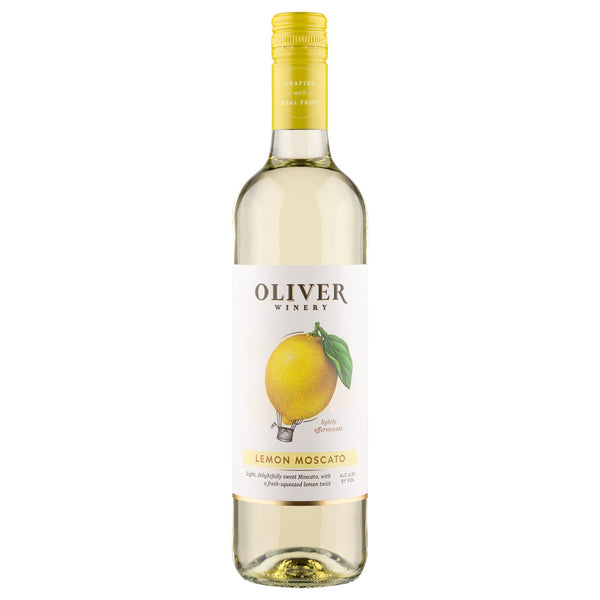 Oliver Winery Lemon Moscato – InternetWines.com