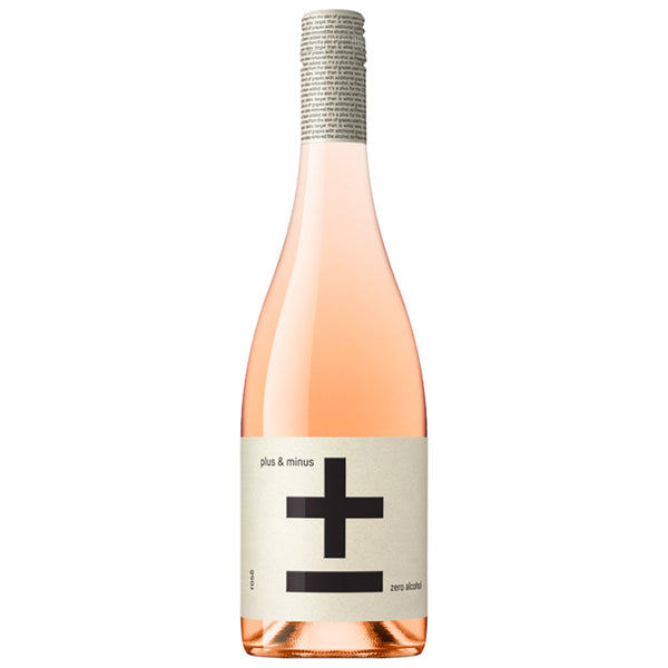 Plus & Minus Zero Alcohol Rosé – InternetWines.com