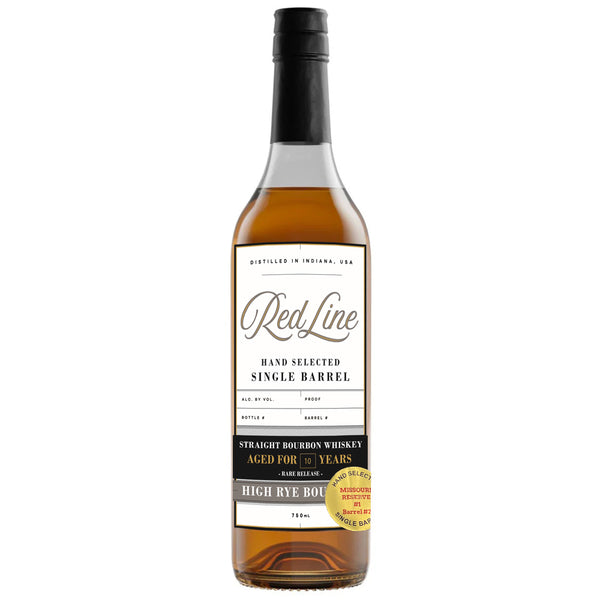 Red Line 10yr Single Barrel High Rye Bourbon - Missouri Reserve ...