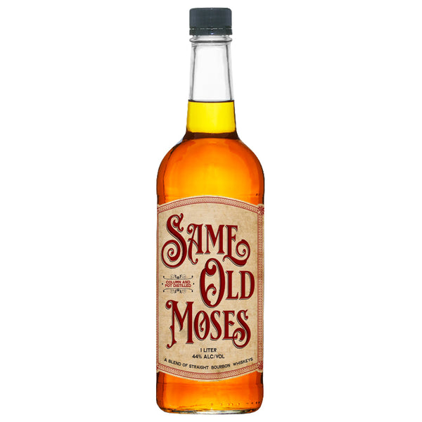 Same Old Moses Blended Bourbon Whiskey - 1 Liter – InternetWines.com