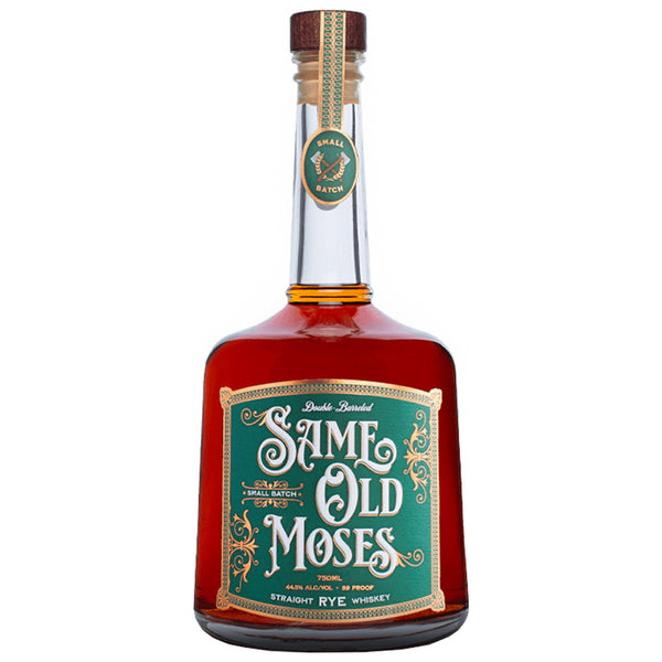 Same Old Moses Double-Barreled Rye Whiskey – InternetWines.com