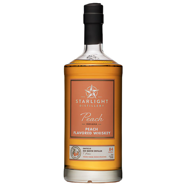Starlight Distillery Peach Flavored Whiskey – InternetWines.com
