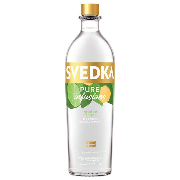 Svedka Pure Infusions Ginger Lime Vodka - 1 Liter – InternetWines.com