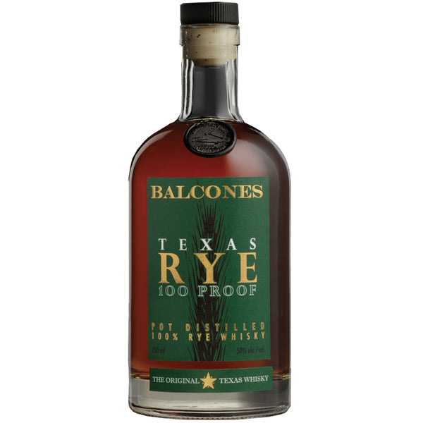 Balcones Texas Rye Whisky 100 Proof – InternetWines.com