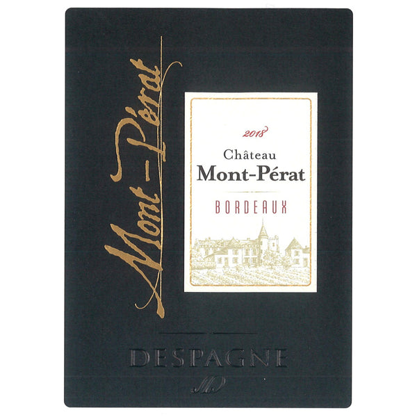 Chateau Mont-Perat Bordeaux 2018 – InternetWines.com