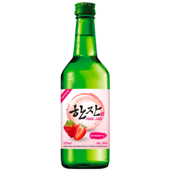 Han Jan Strawberry Soju 375ml – InternetWines.com