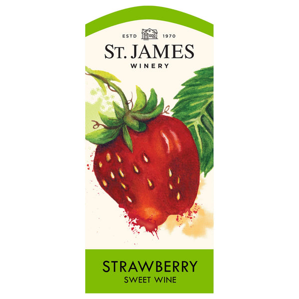 St. James Strawberry Sweet Wine – Internet Wines.com