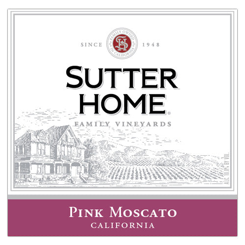 Sutter Home Pink Moscato – InternetWines.com